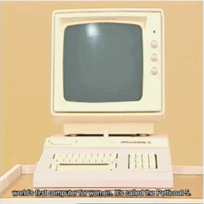Advert Old Computer GIF - Find & Share on GIPHY