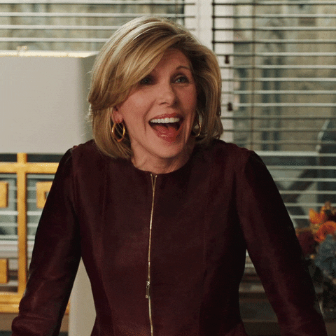 Christine Baranski Marissa Gold GIF by CBS - Find & Share on GIPHY