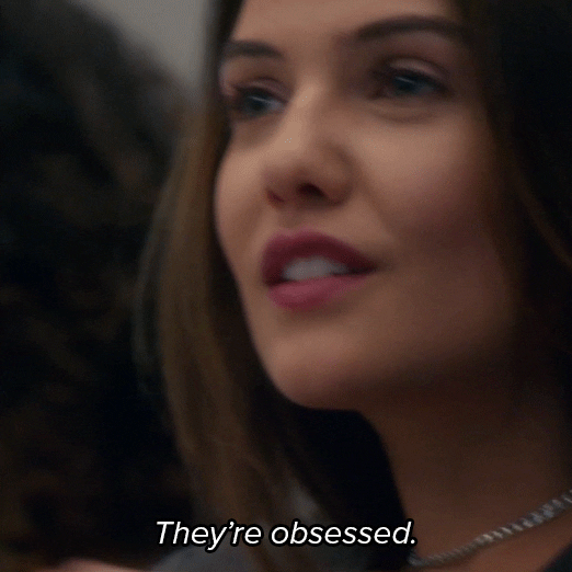 They'Re Obsessed Danielle Campbell GIF by CBS - Find & Share on GIPHY
