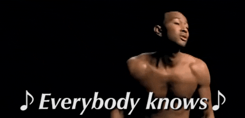 Everybody Knows GIF by John Legend - Find & Share on GIPHY