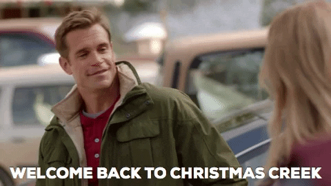 Welcome Back Christmas Movie GIF by Hallmark Movies & Mysteries - Find ...