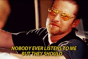 No One Ever Listens To Me Quotes
