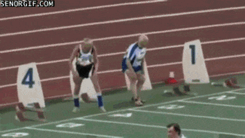 Old People Running GIF by Cheezburger - Find & Share on GIPHY