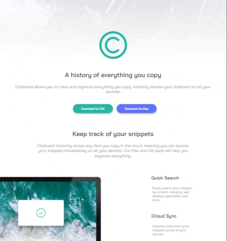 GitHub - efrainhgmx/Clipboard: Landing Page para Clipboard usando HTML ...