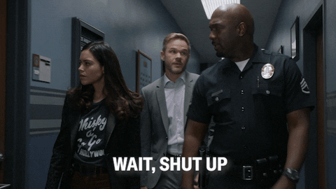 The Rookie Surprise GIF by ABC Network - Find & Share on GIPHY