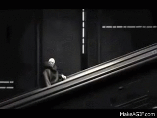 Stormtrooper Robot Chicken Escalator GIFs - Find & Share on GIPHY