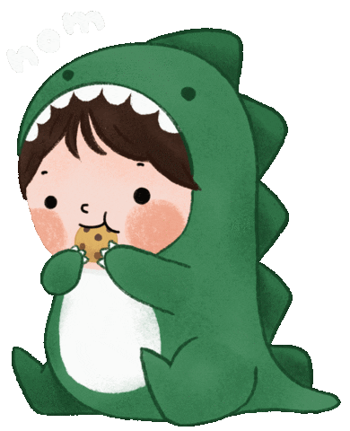 Happy Cookie Monster Sticker by whee for iOS & Android | GIPHY