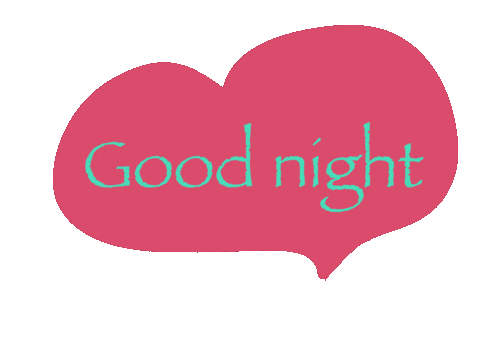 Good Night Pink Sticker for iOS & Android | GIPHY