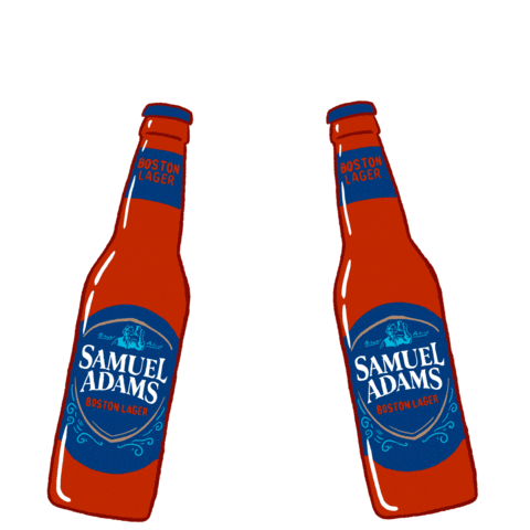 Sam Adams Cheers Sticker by Samuel Adams Beer for iOS & Android | GIPHY