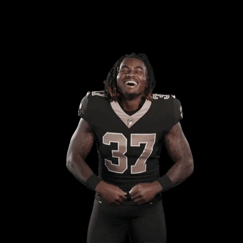 Football Screaming GIF by New Orleans Saints - Find & Share on GIPHY