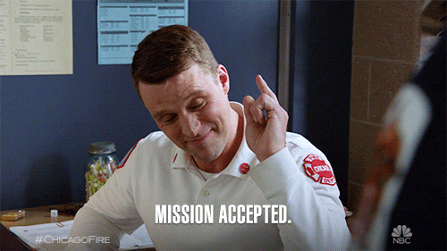 Mission Accepted GIF by One Chicago - Find & Share on GIPHY