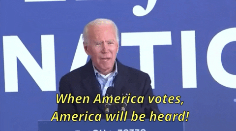 Joe Biden GIF by Election 2020 - Find & Share on GIPHY