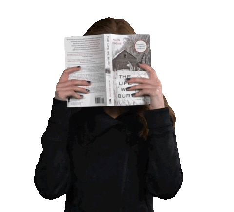 Book Club Reading Sticker by KARE 11 for iOS & Android | GIPHY