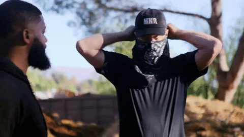 Face Off Bandana GIF by Fuse - Find & Share on GIPHY