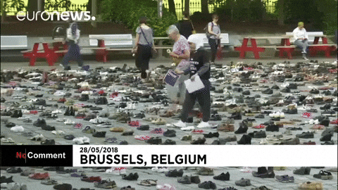 Shoes Protest GIF by euronews - Find & Share on GIPHY