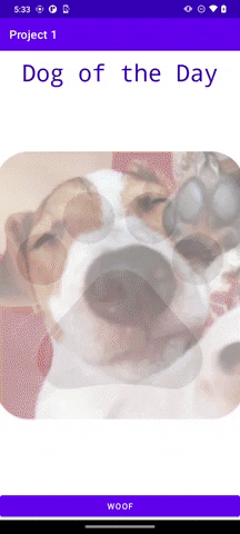 GitHub - neariahm/Project1: Dog of the Day App