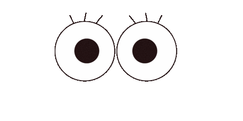 Eyes Looking Sticker by deinechristine for iOS & Android | GIPHY