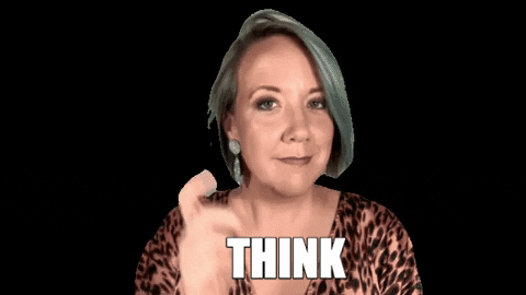 Think About It GIF by maddyshine - Find & Share on GIPHY