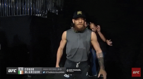 Weigh In Conor Mcgregor GIF by UFC - Find & Share on GIPHY