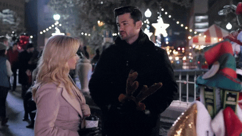 Elvis Presley Reindeer GIF by Hallmark Channel - Find & Share on GIPHY