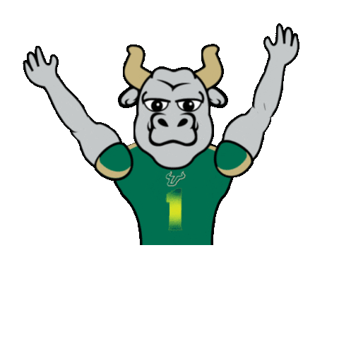 Friday Usf Sticker by University of South Florida for iOS & Android | GIPHY