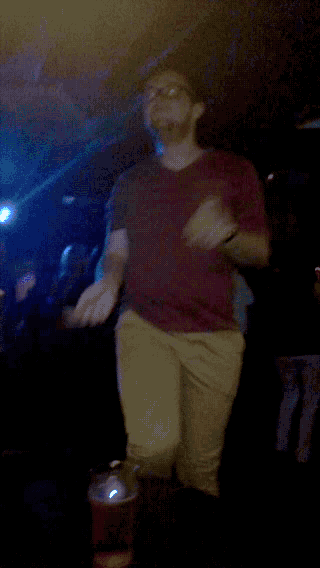 White people dancing. : gifs