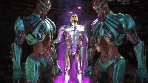 Brainiac's Victory Pose : INJUSTICE