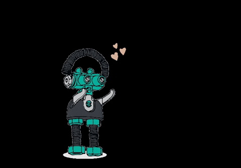 Robot Love Gif