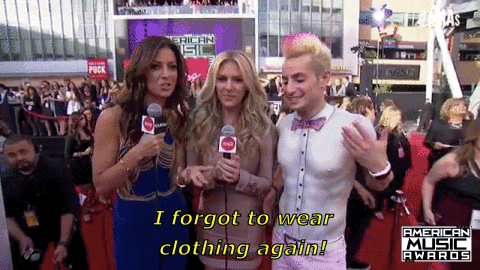 Red Carpet Body Paint GIF by AMAs - Find & Share on GIPHY