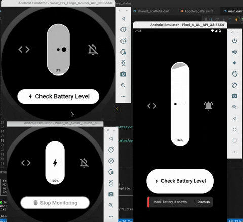 GitHub - devberkay/battery_status: Simple Flutter project to check battery status of the device ...