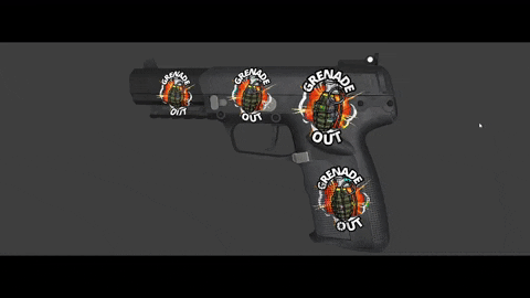 Steam Workshop::Grenade Out Sticker | Paper-Glossy, Foil, Glitter