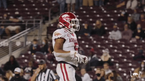 Razorback Football Sleep GIF by Arkansas Razorbacks - Find & Share on GIPHY