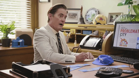 Kyle Maclachlan The Mayor GIF by Portlandia - Find & Share on GIPHY