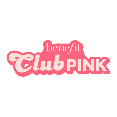 Benefit Club Pink Sticker by Benefit Cosmetics for iOS & Android | GIPHY