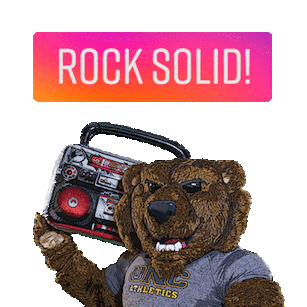 Rock Out Sticker by University of Northern Colorado for iOS & Android ...