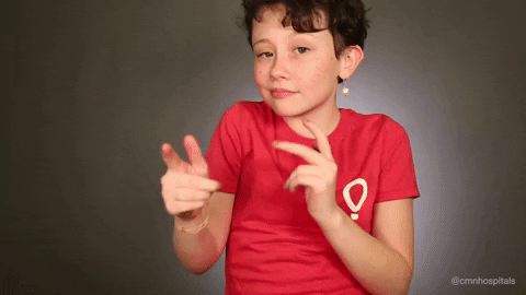 Dance Marathon Finger Guns GIF by Children's Miracle Network Hospitals ...
