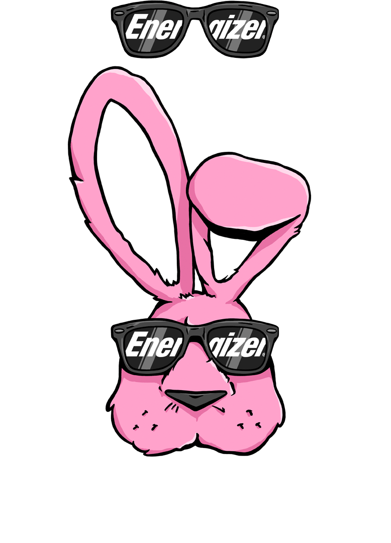 Keeps Going Deal With It Sticker by Energizer Bunny for iOS & Android ...