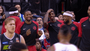 Get Em Toronto Raptors GIF by NBA - Find & Share on GIPHY
