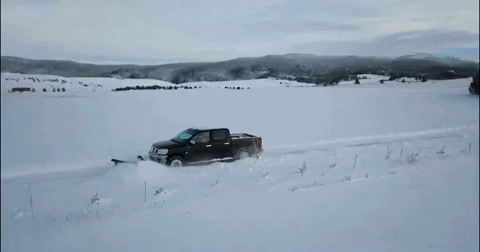 Snow Truck GIF by Roman Roads Media - Find & Share on GIPHY