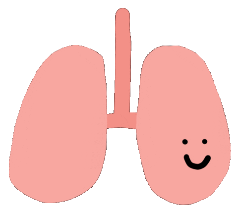 Happy Lungs Sticker for iOS & Android | GIPHY