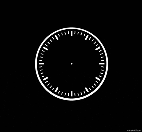 Black And White Clock GIF - Find & Share on GIPHY