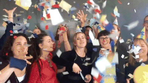 Celebrating GIF - Find & Share on GIPHY