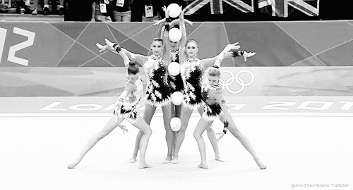 Rhythmic Gymnastics Group Find And Share On Giphy