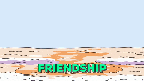 Best Friends Animation GIF by Vidme - Find & Share on GIPHY