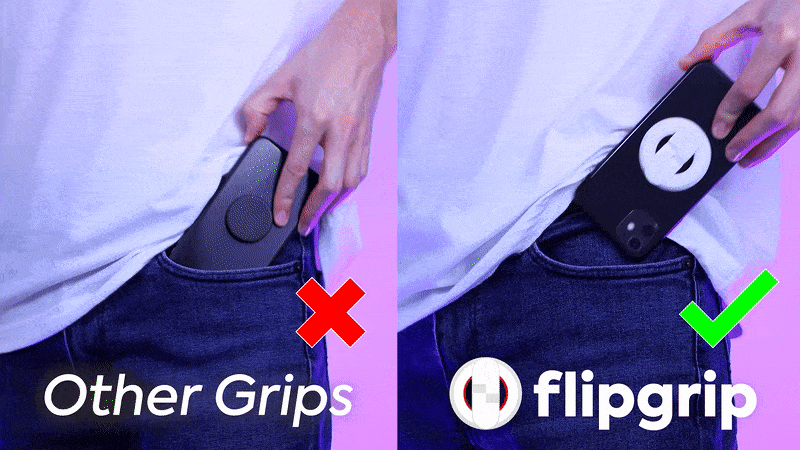 FlipGrip - Grip Your Phone Like Never Before | Indiegogo