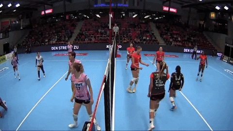 Spike Tipping GIF by NUCVolleyball - Find & Share on GIPHY