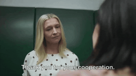 Thank You For Your Cooperation GIF by Creamerie - Find & Share on GIPHY
