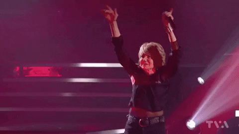 Dance Rock GIF by Star Académie TVA - Find & Share on GIPHY