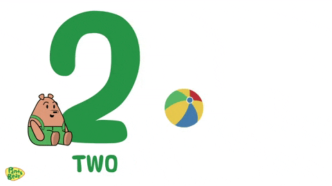 Number 2 GIF - Find & Share on GIPHY