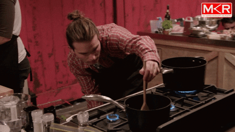 Cook Cooking GIF by My Kitchen Rules - Find & Share on GIPHY